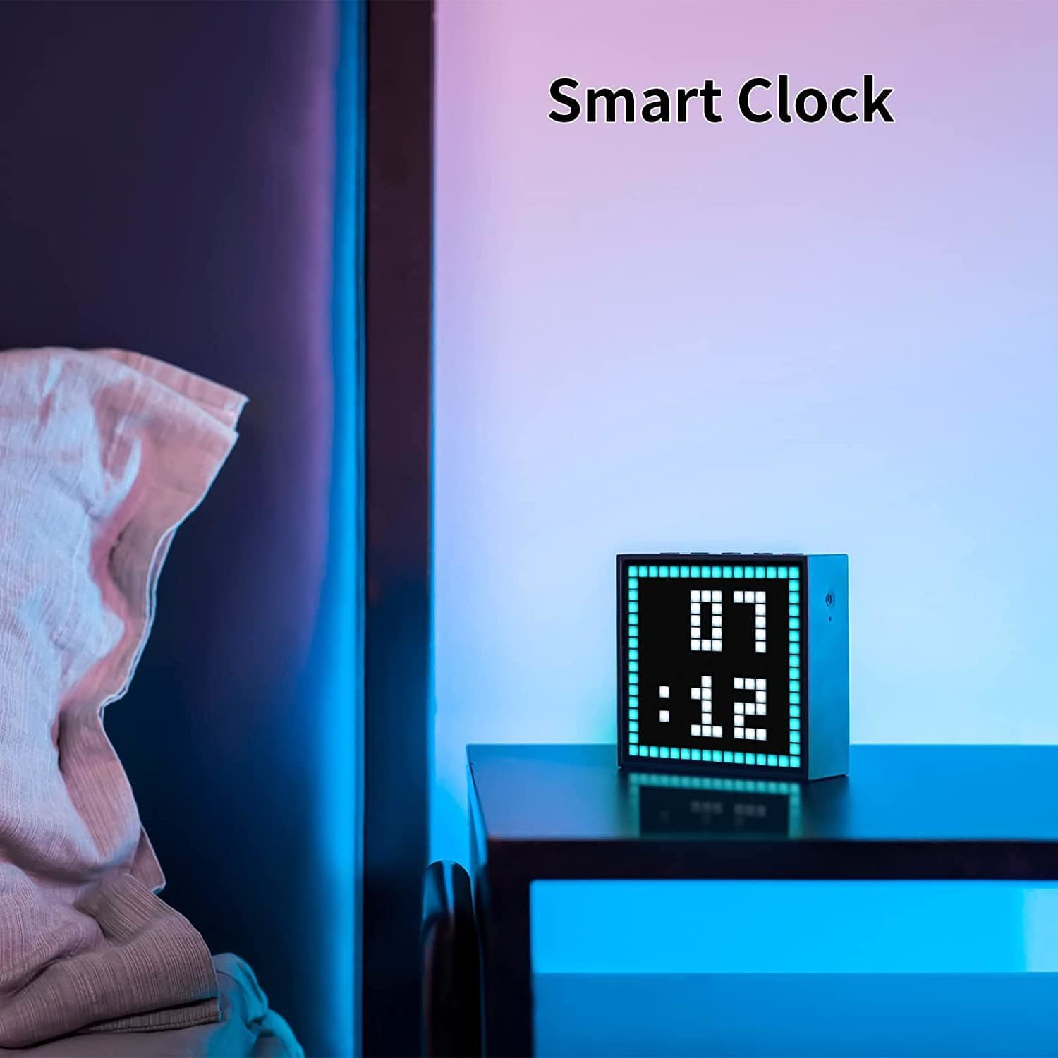 Divoom: Timebox Evo Pixel Art Speaker 16x16 DIY LED Display Alarm Clock ...