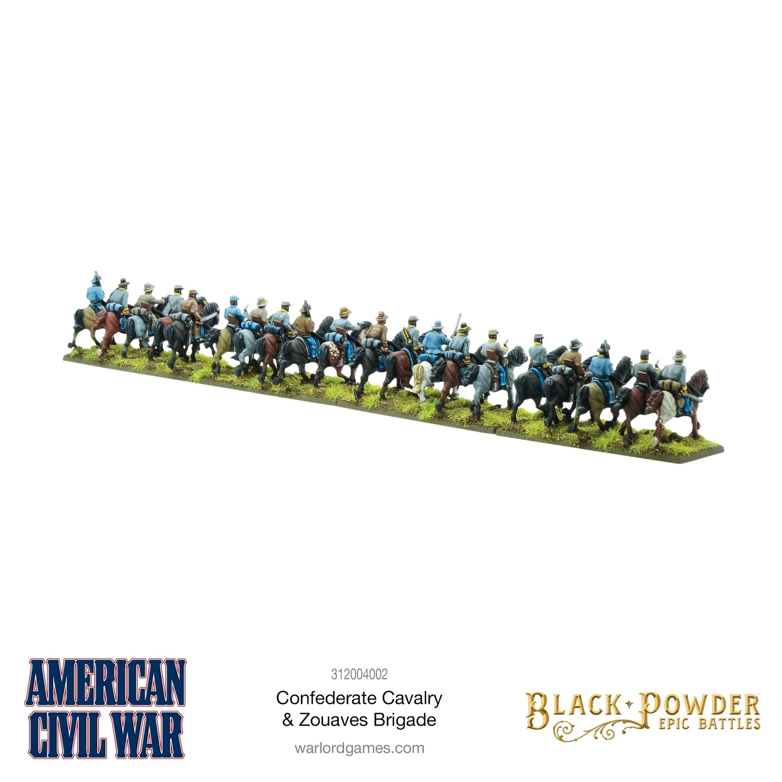 American Civil War: Confederate Cavalry & Zouaves Brigade | at Mighty ...