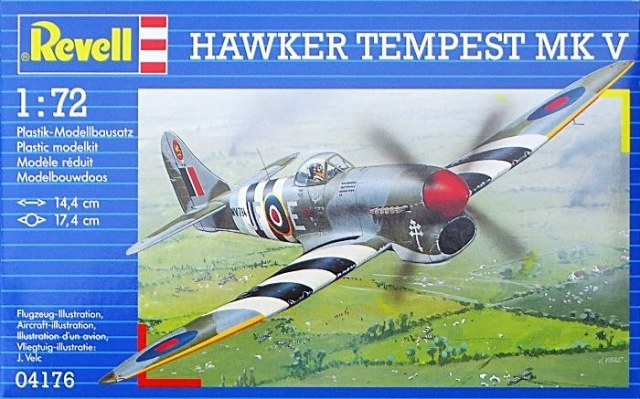 Revell Hawker Tempest Mk.V 1:72 Model Kit Images at Mighty Ape Australia