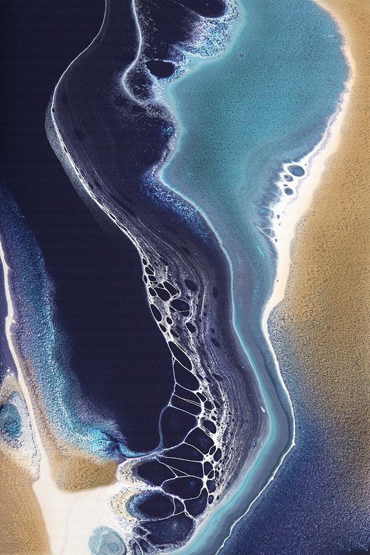 PVC Art Print - Abstract Shore | at Mighty Ape NZ