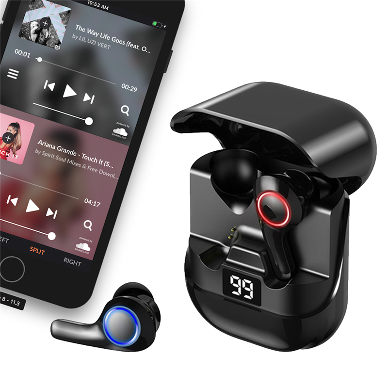 TWS Wireless Sport Headphones with Touch Control and Microphone | at ...