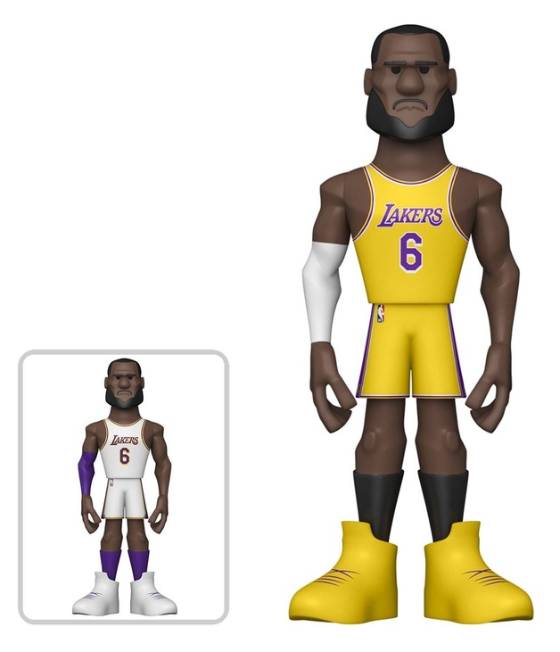 LeBron James - Vinyl Gold Figure | at Mighty Ape NZ