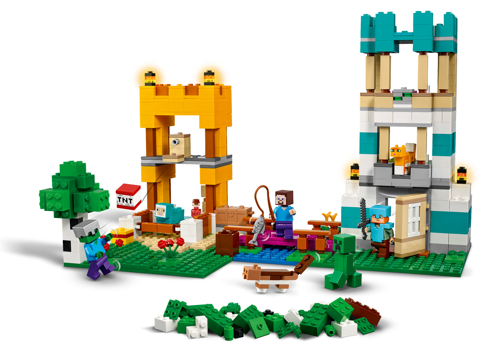 Buy LEGO Minecraft - The Crafting Box 4.0 at Mighty Ape NZ