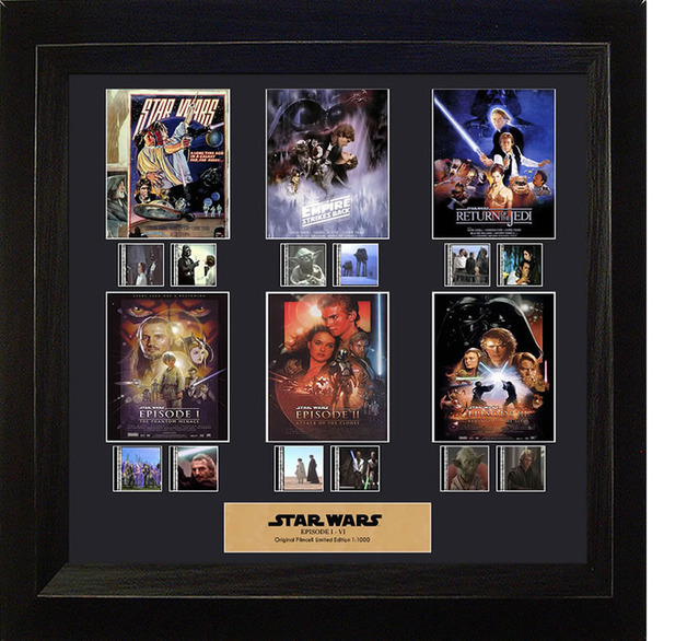 FilmCells: Montage Frame - Star Wars | at Mighty Ape NZ