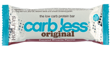 Buy Horleys Carb Less Original Bars - Coconut Brownie (12 x 55g Pack ...