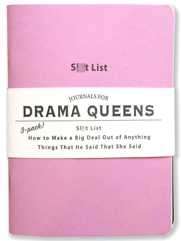 Buy Whiskey River Co: 3 Piece Journal Set - Drama Queens Journals at ...