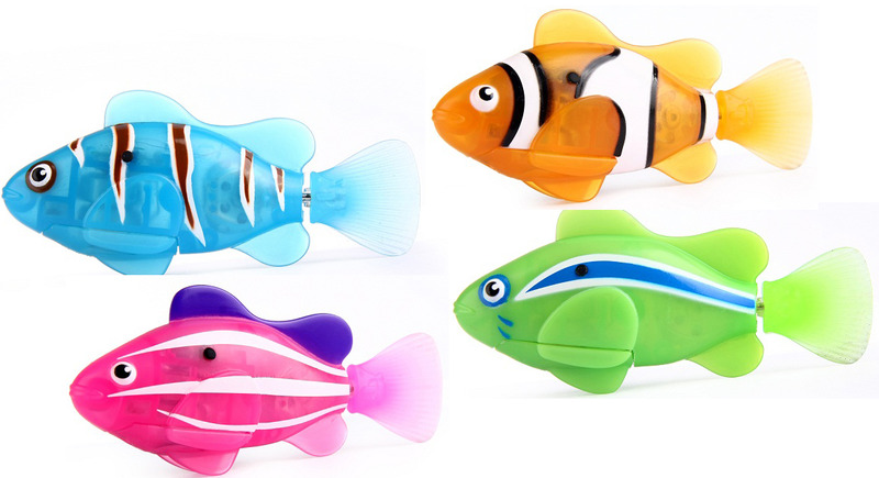Zuru Robo Fish - Bowl & 1 Fish Playset Images at Mighty Ape Australia