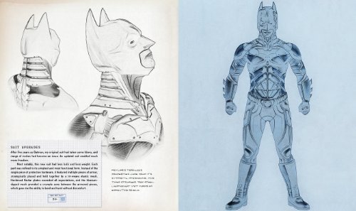 The Dark Knight Suit Blueprints