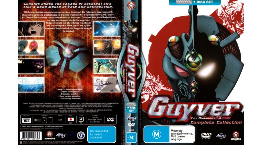 Guyver: The Bioboosted Armor - Complete Collection (7 Disc Box Set ...