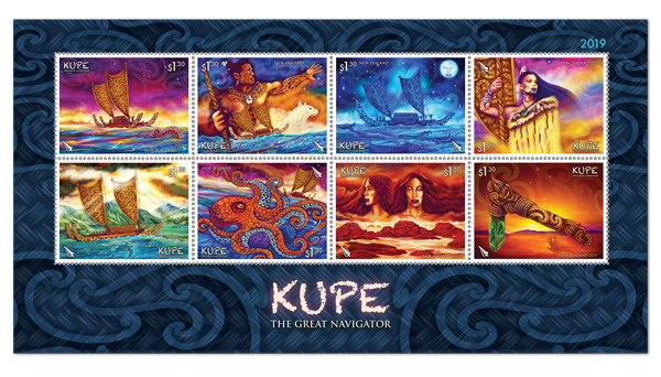 Kupe: The Great Navigator - Sheetlet of Mint Stamps | at Mighty Ape NZ