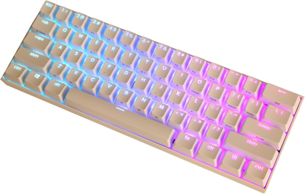 KBParadise V60 The 2 RGB Hot Swappable Mechanical Keyboard | at Mighty ...