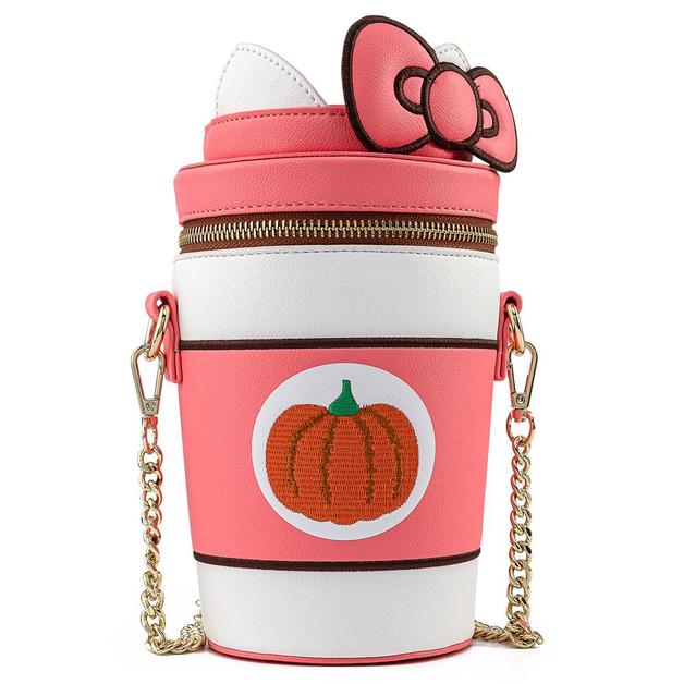 Loungefly: Hello Kitty - Pumpkin Spice Kitty Cup Crossbody Bag | at ...