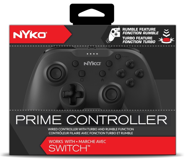 Nyko Switch Prime Controller (Black) | Switch | Buy Now | at Mighty Ape ...