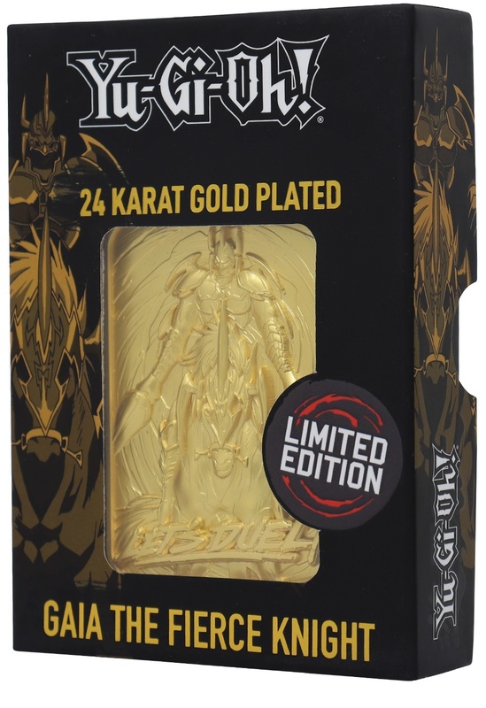 Yu-Gi-Oh: Metal Card (24K Gold Plated) - Gaia the Fierce Knight | at ...