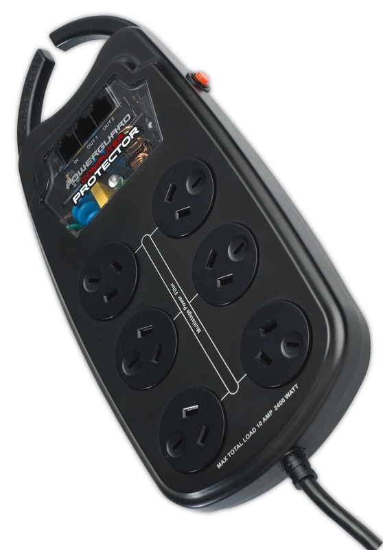PowerGuard Computer Protector 6 Way | at Mighty Ape Australia