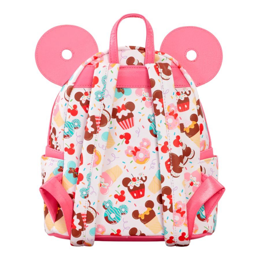 Loungefly: Disney - Cupcakes & Donuts Print Mini Backpack | Women's ...