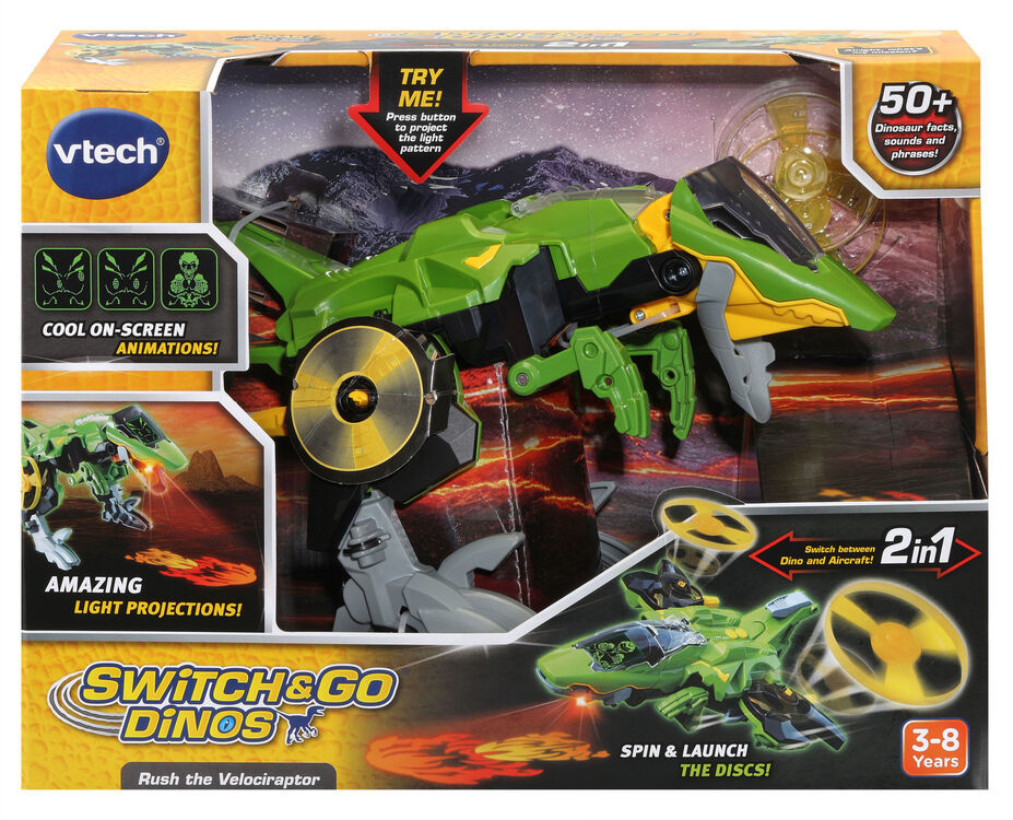 Buy Vtech: Switch And Go Dinos - Rush The Velociraptor at Mighty Ape NZ