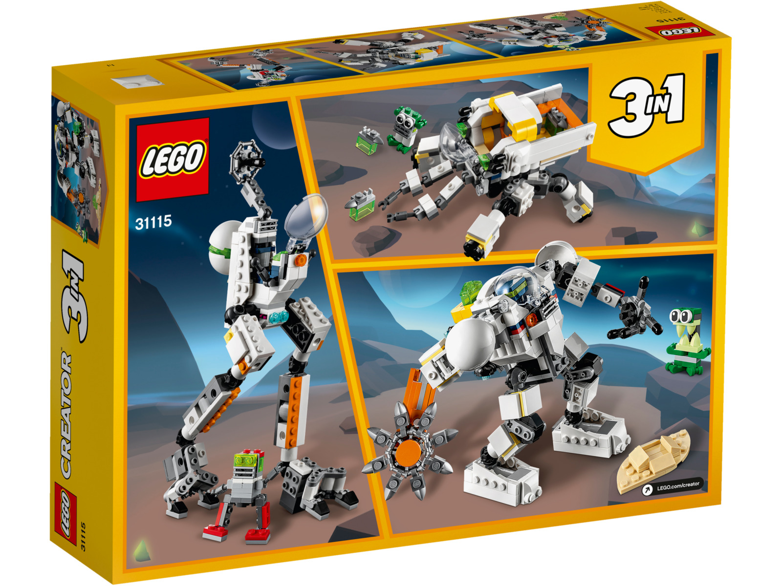 Buy LEGO Creator - Space Mining Mech at Mighty Ape Australia