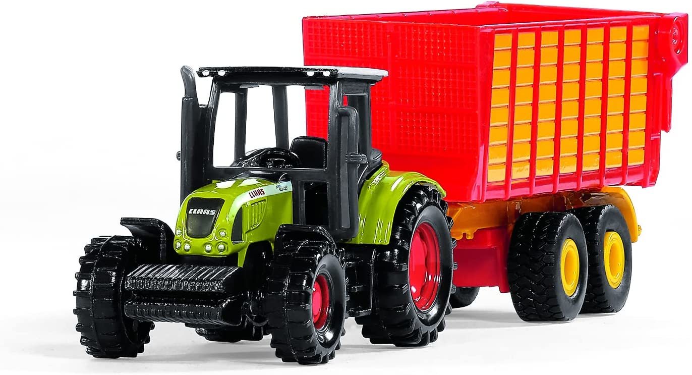 Buy Siku: Farm Tractor with Silage Trailer at Mighty Ape NZ