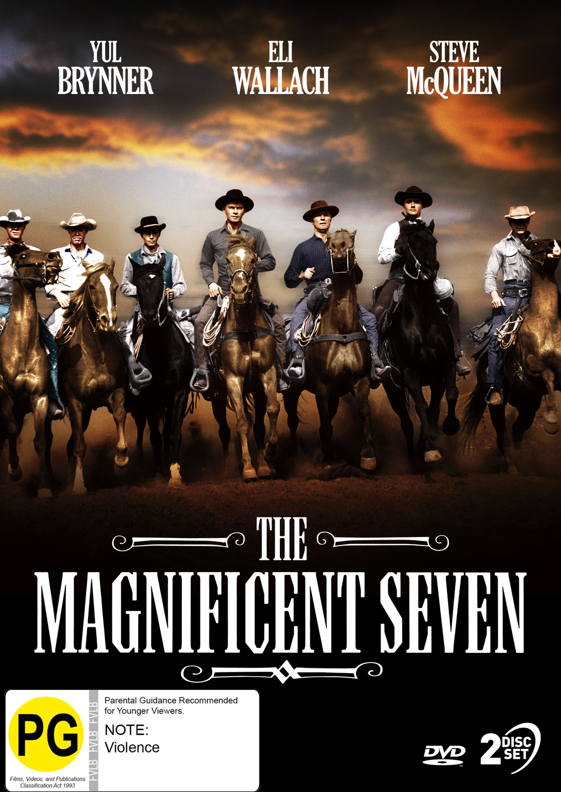 The Magnificent Seven (1960) (2 Disc Set) | DVD | In-Stock - Buy Now ...