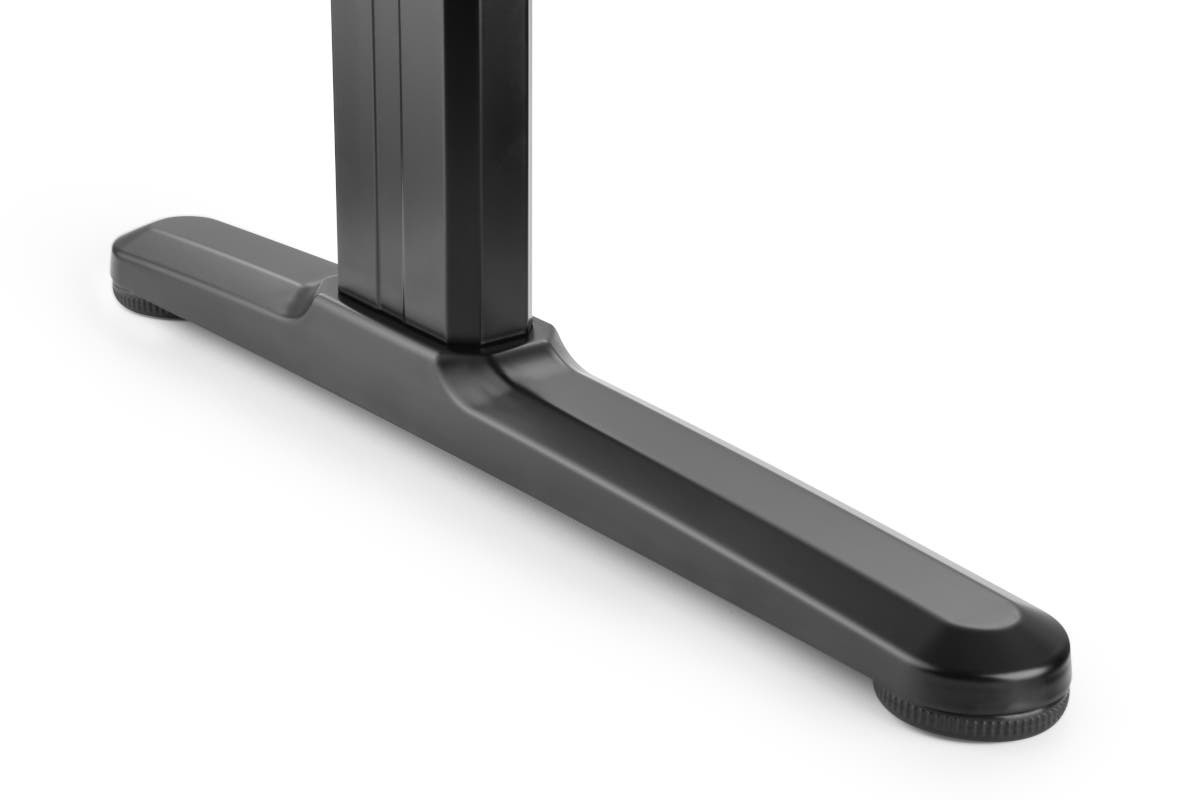 Buy Ergolux Wind-Up Height Adjustable Sit Stand Desk (Black) at Mighty ...