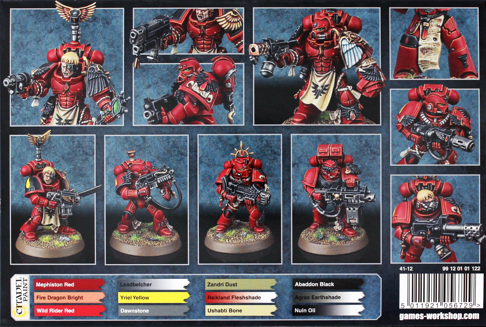 Warhammer 40,000 Blood Angels Tactical Squad | at Mighty Ape Australia