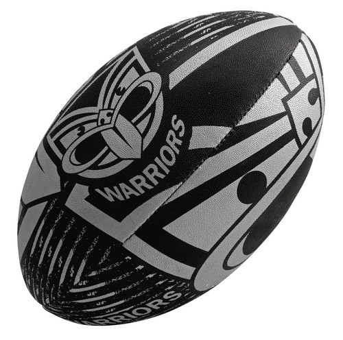 Buy Steeden NRL NZ Supporter Ball - Warriors (Size 5) at Mighty Ape NZ