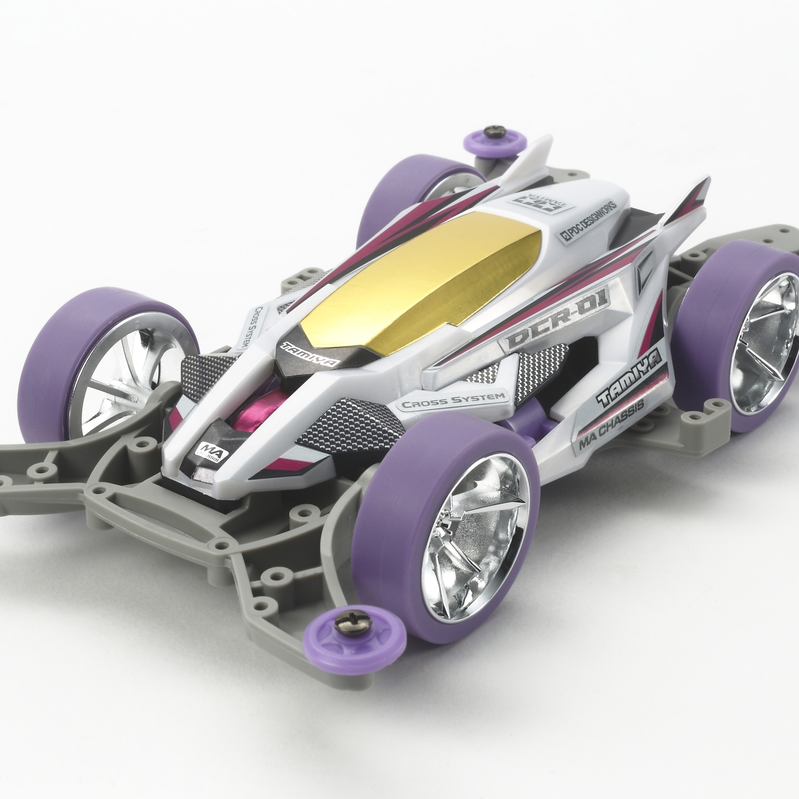 Tamiya: Mini 4WD DCR-01 Purple | at Mighty Ape Australia