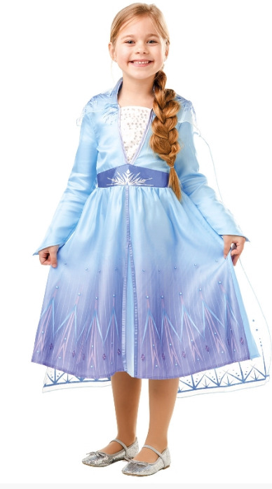 Buy Rubie's: Disney Frozen 2 Elsa Classic Costume - 6-8 Years at Mighty ...