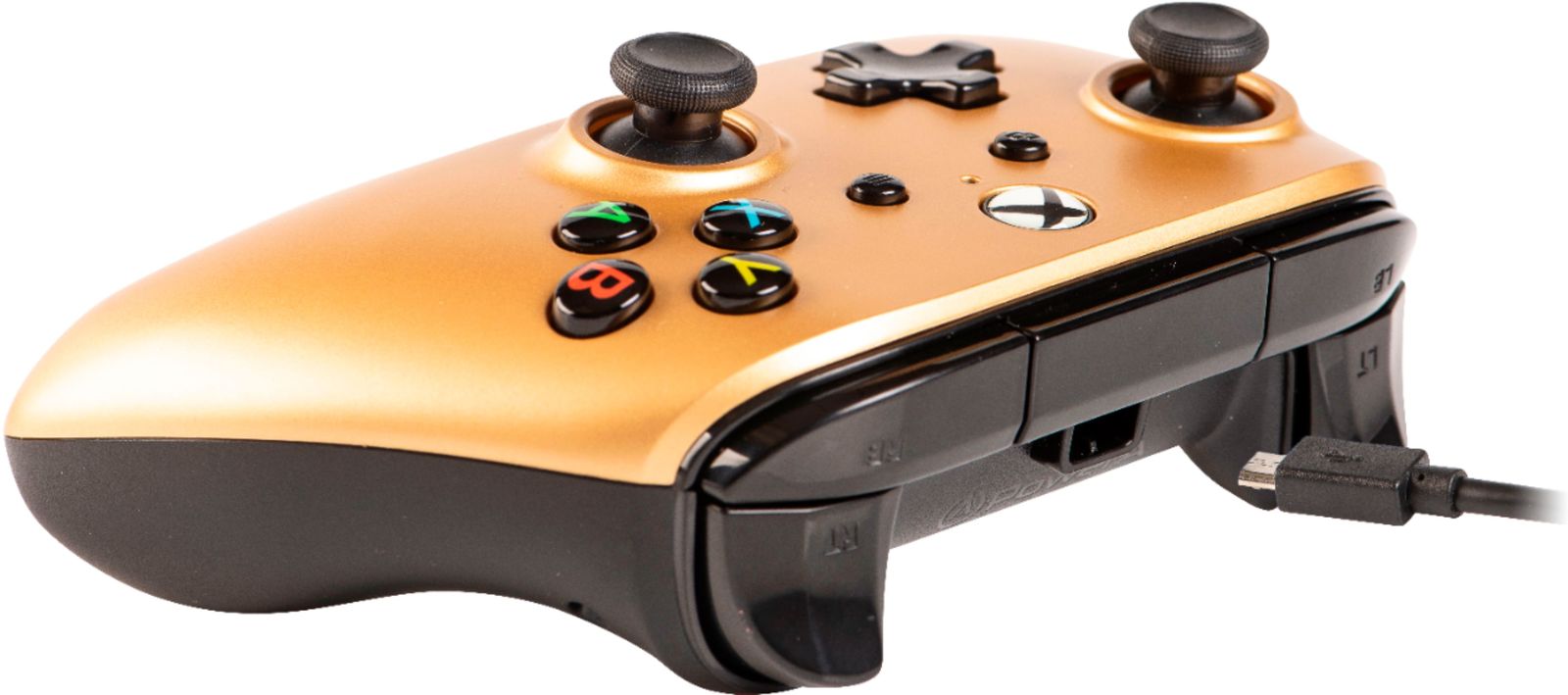 Xbox One Enhanced Wired Controller - Gold | Xbox One | Buy Now | at ...