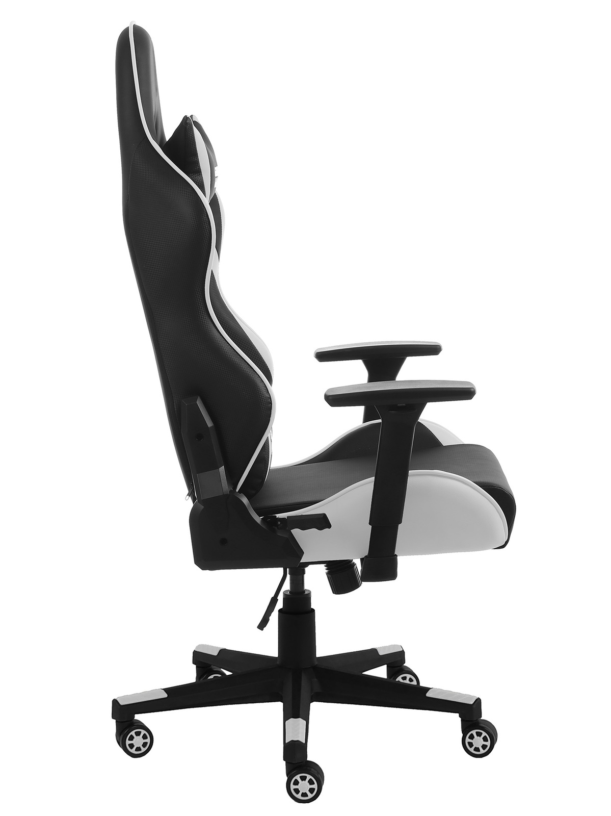 Gorilla Gaming Commander Elite Chair - Black & White | | Buy Now | at ...