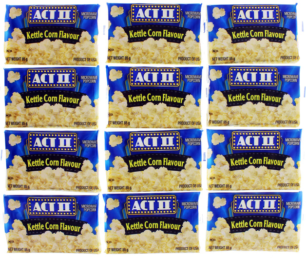 Act II - Kettle Corn 85g (12 Pack) | at Mighty Ape NZ