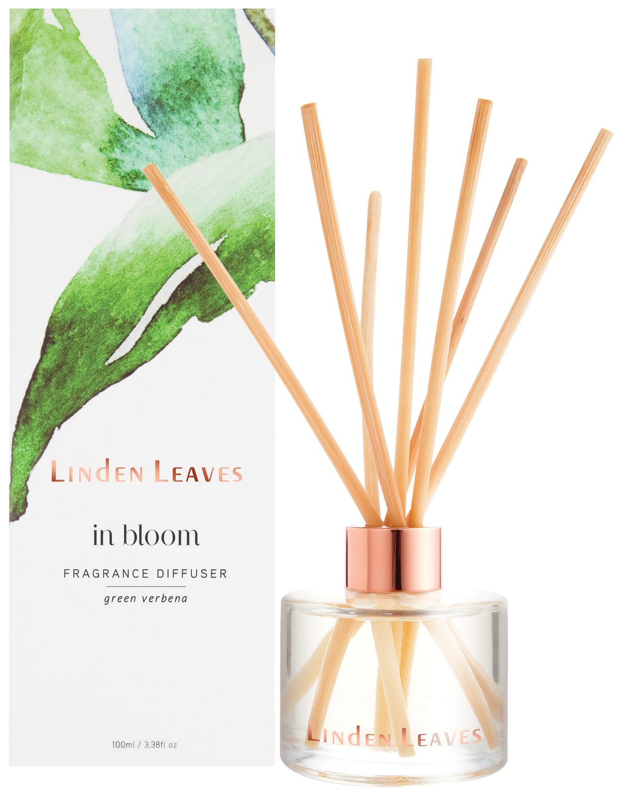 Linden Leaves Fragrance Diffuser - Green Verbena | at Mighty Ape NZ