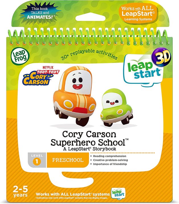 Buy Leapstart 3D Book - Toot-Toot Cory Carson at Mighty Ape NZ