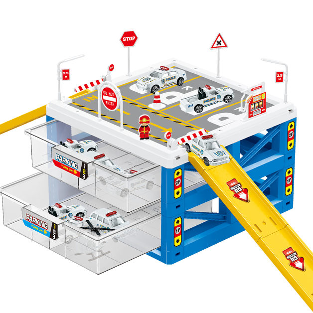 Buy Police Car Storage Drawer & Parking Pad - Double Drawer at Mighty ...