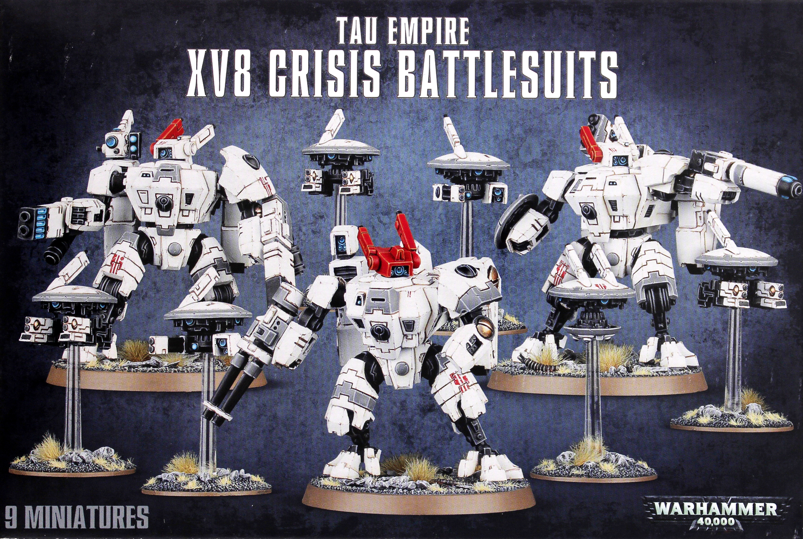 Warhammer 40,000 Tau XV8 Crisis Battlesuits | at Mighty Ape Australia