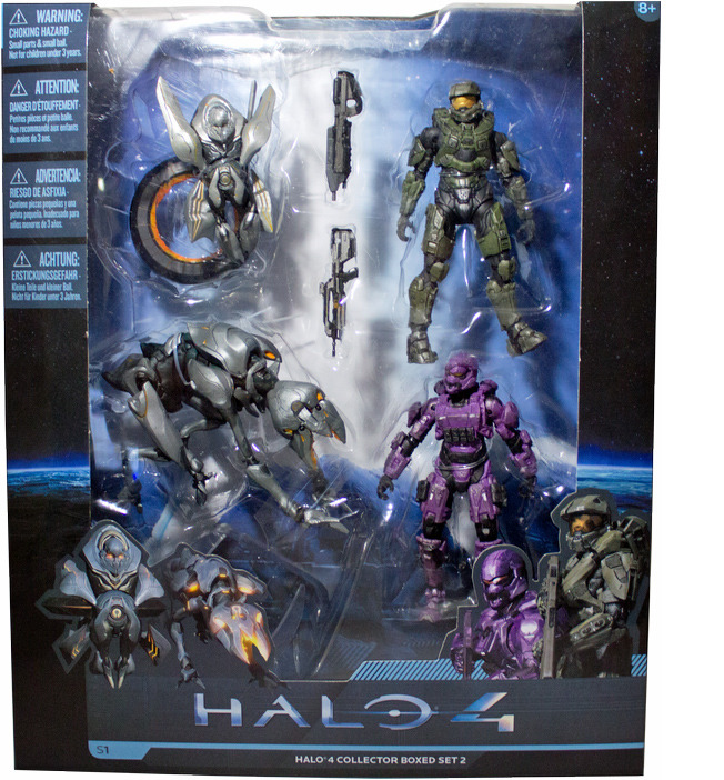 Halo 4 Deluxe Collector Action Figure Box Set - Series 1 Images at ...