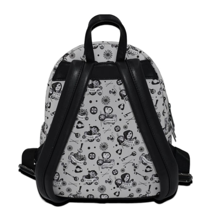 Loungefly: Coraline - Tattoo Print US Exclusive Mini Backpack | at ...