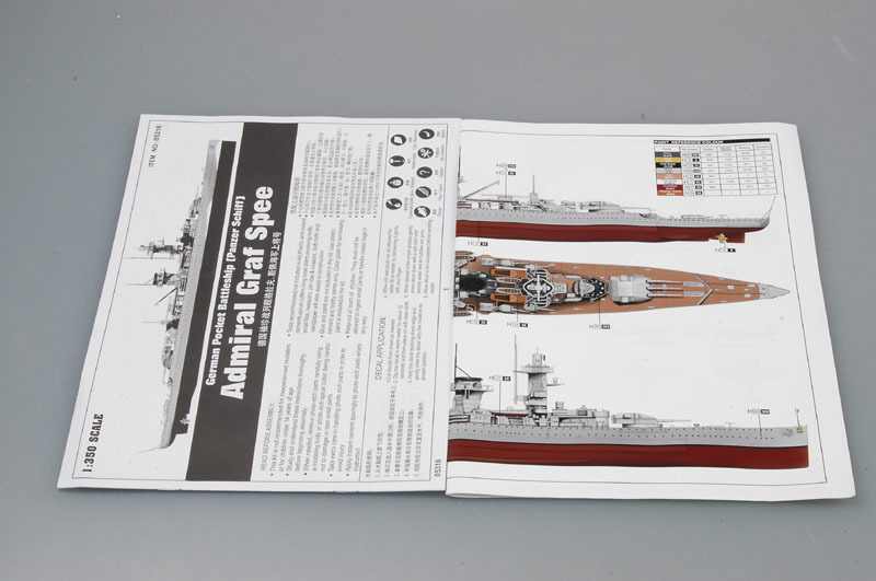 Admiral Graf Spee - Model Kit | at Mighty Ape Australia
