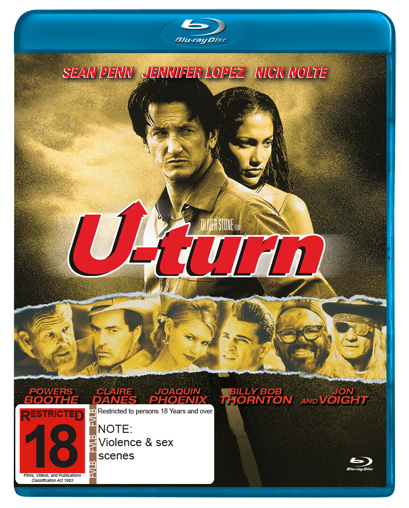 U-Turn | Blu-ray | Buy Now | at Mighty Ape NZ