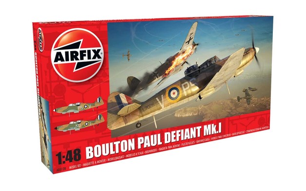 Airfix Boulton Paul Defiant Mk1 1:48 Scale Model Kit | at Mighty Ape NZ