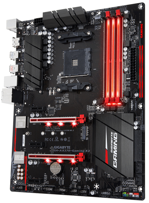 Gigabyte GA-AX370-Gaming K3 ATX Motherboard | at Mighty Ape Australia