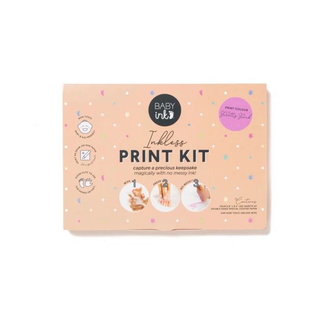 Buy Baby Ink: Inkless Printing Kit - Pink at Mighty Ape NZ
