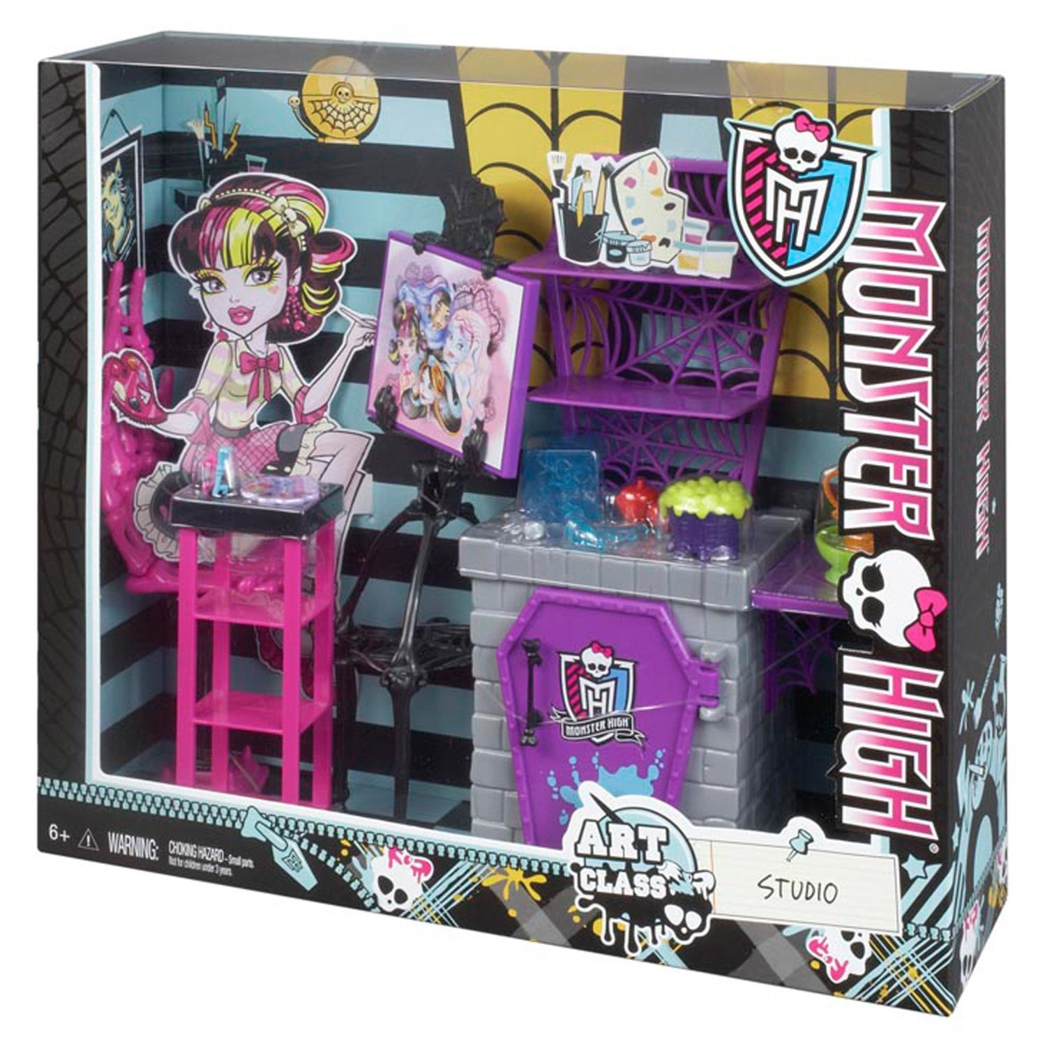 Monster High Art Class High School Playset Images at Mighty Ape NZ