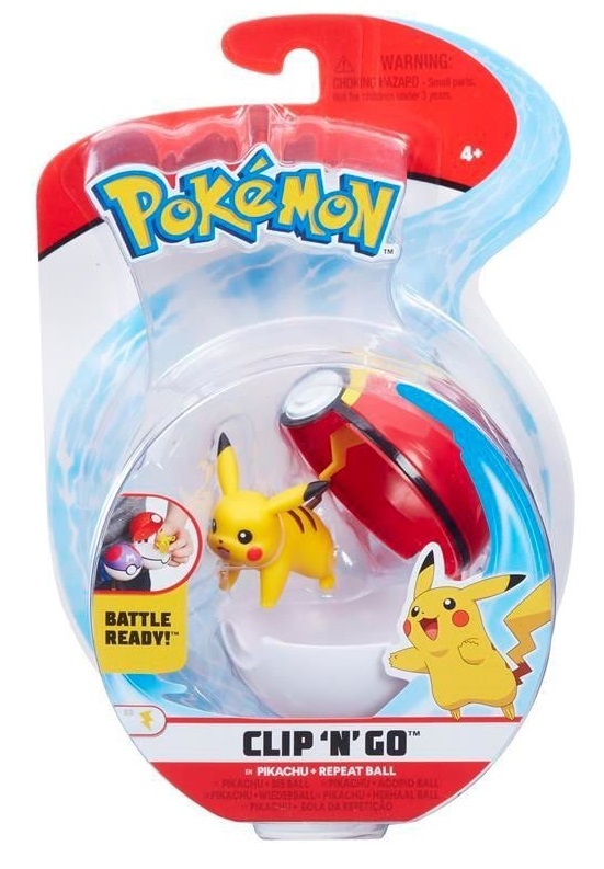 Buy Pokemon - Clip-N-Go Ball Set at Mighty Ape NZ
