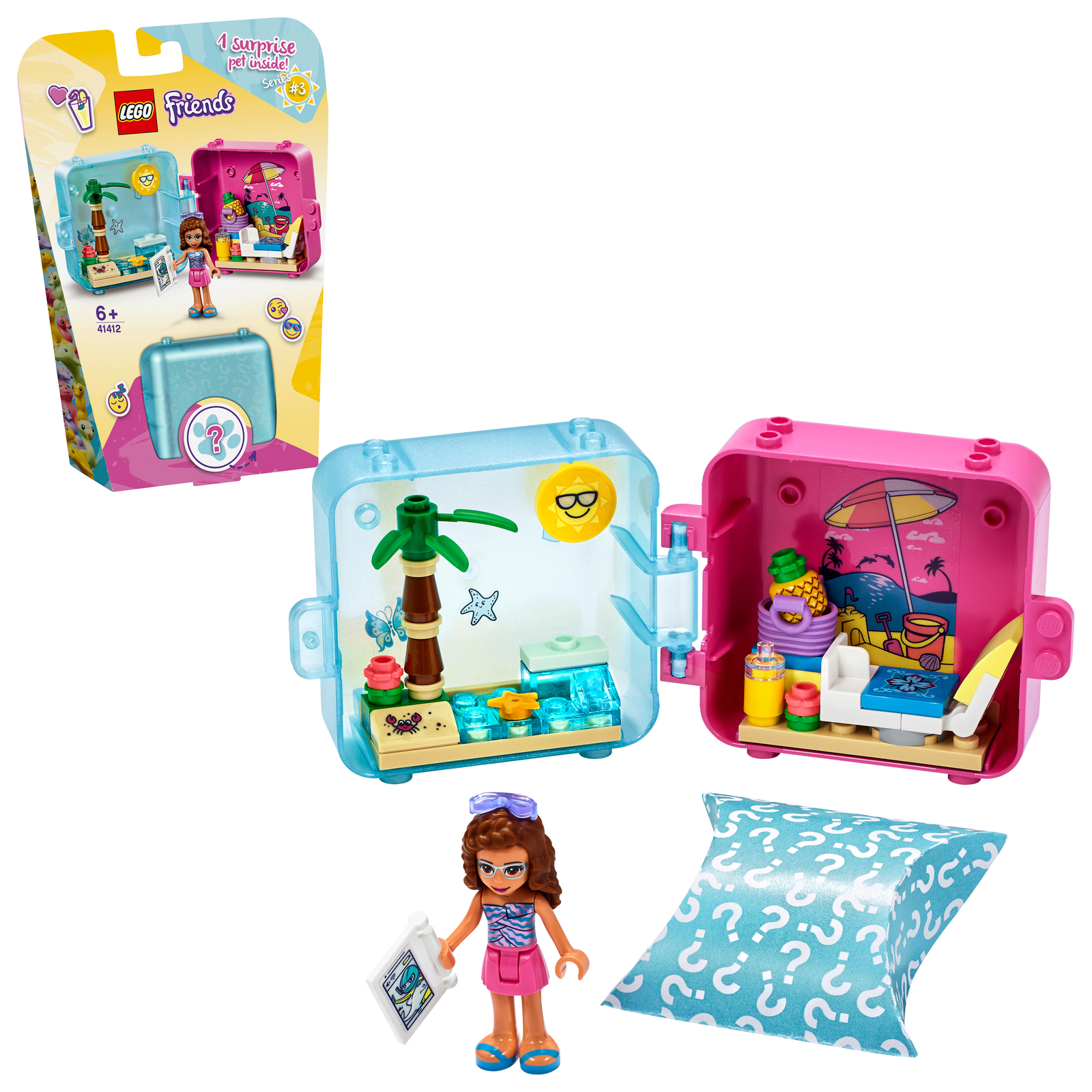 Buy LEGO Friends - Olivia's Summer Play Cube at Mighty Ape NZ