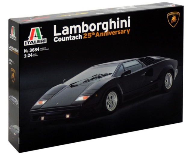 1/24 Lamborghini Countach - Model Kit | at Mighty Ape NZ
