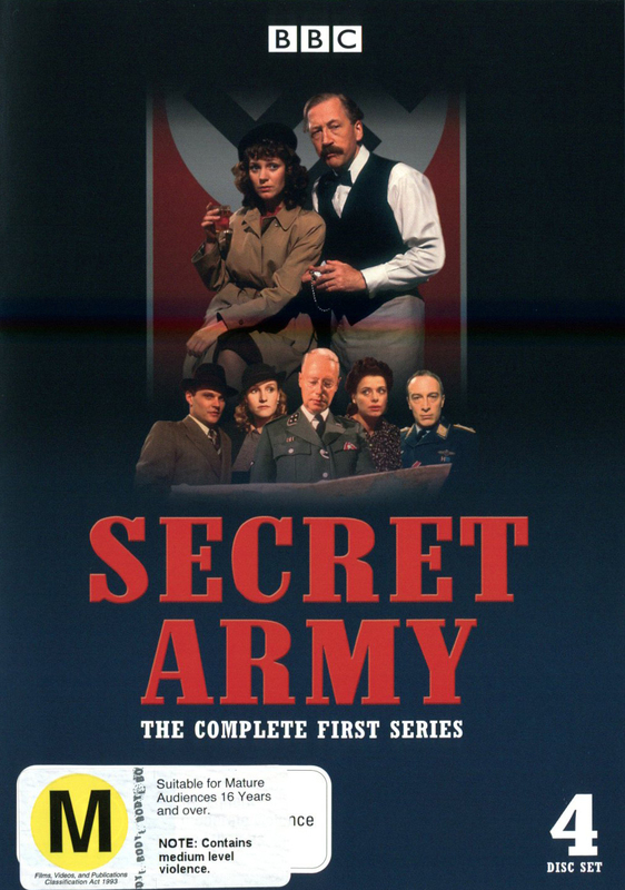 Secret Army - The Complete 1st Series (4 Disc Set) | DVD | Buy Now | at ...