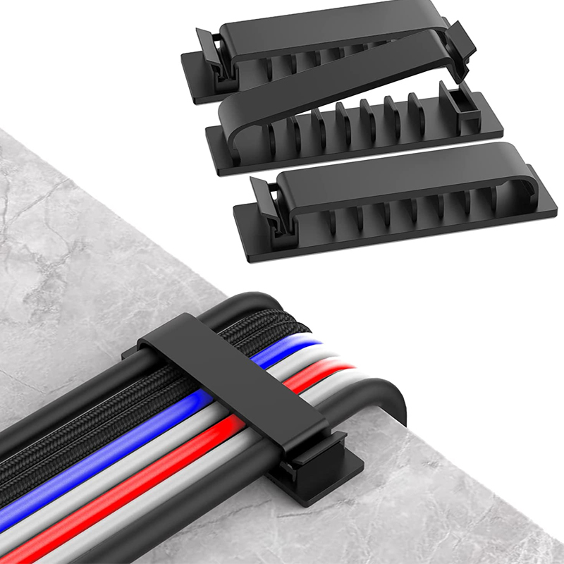 Storfex: Desktop Cable Organizer Set - Multi-Hole Card Line Buckle Hub | at Mighty Ape NZ