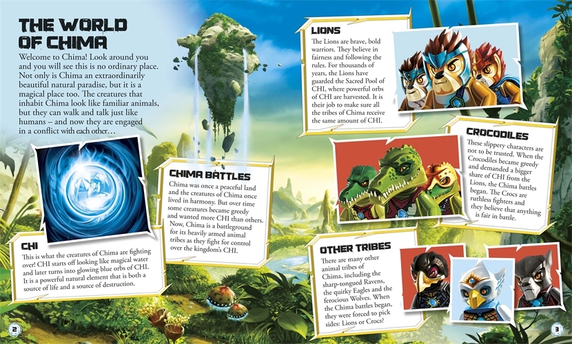 Lego Legends of Chima Brickmaster: The Quest for Chi (Book + LEGO ...